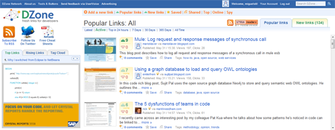 DZone: News Aggregator and Free Cheat Sheets for Developers — SitePoint