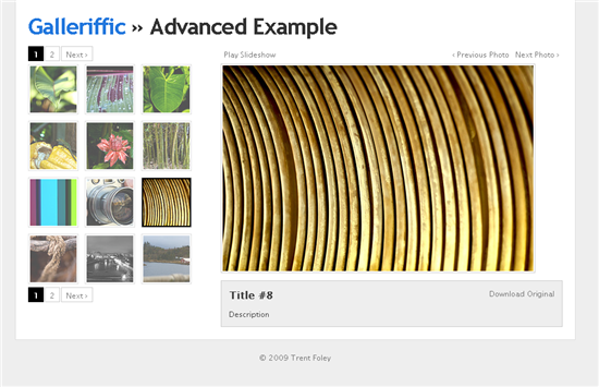 Five jQuery Galleries And Slideshows - SitePoint