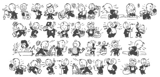 Free Quality 40's and 50's Style Retro Dingbats — SitePoint