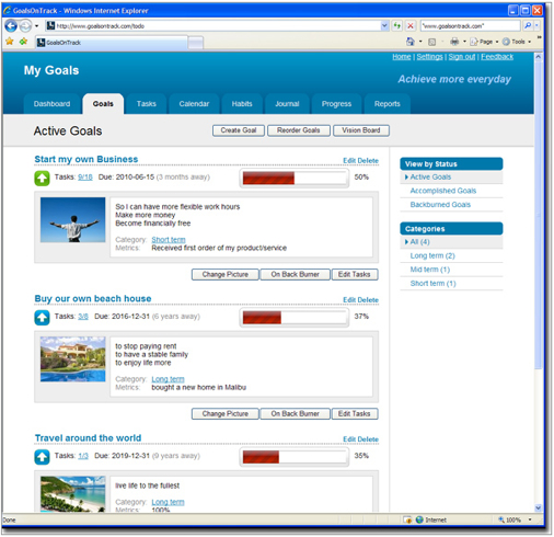 10 Goal Setting and Tracking Tools to Keep You Motivated — SitePoint