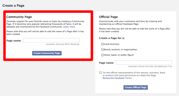 What You Should Know About Facebook Community Pages