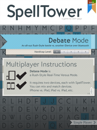 Topple Towers of Letters in SpellTower for iOS — SitePoint