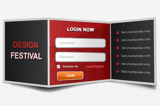 Build a Sleek Threefold Login Form in Photoshop — SitePoint