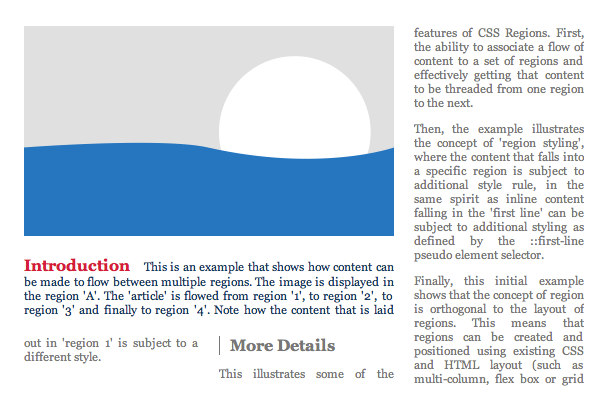 A Beginners Guide To Css Regions — Sitepoint