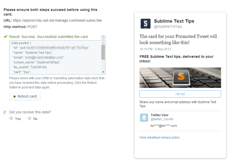 How to Grow Your Email List with Twitter Lead Generation Cards