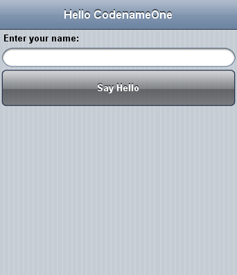 Using the Codename One Designer Tool to Create Apps Visually