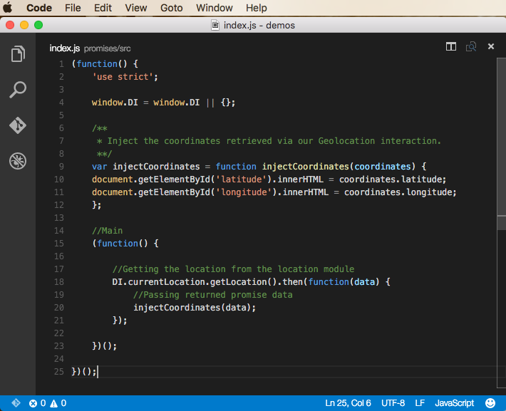 Moving to Modularized Promises via Geolocation — SitePoint