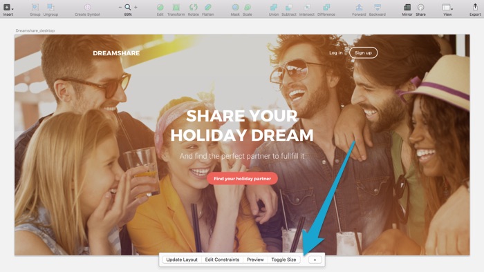 How To Create Responsive Layouts In Sketch Using Fluid
