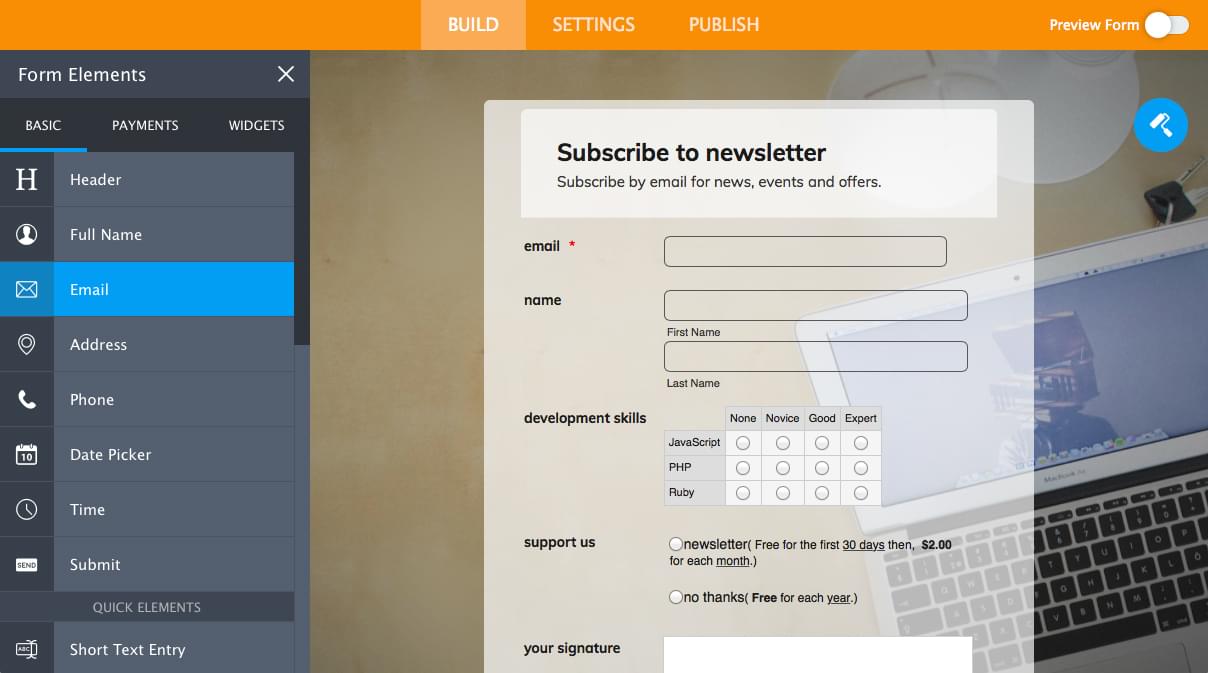 Take the Pain Out of Form-Building with JotForm 4.0 - SitePoint