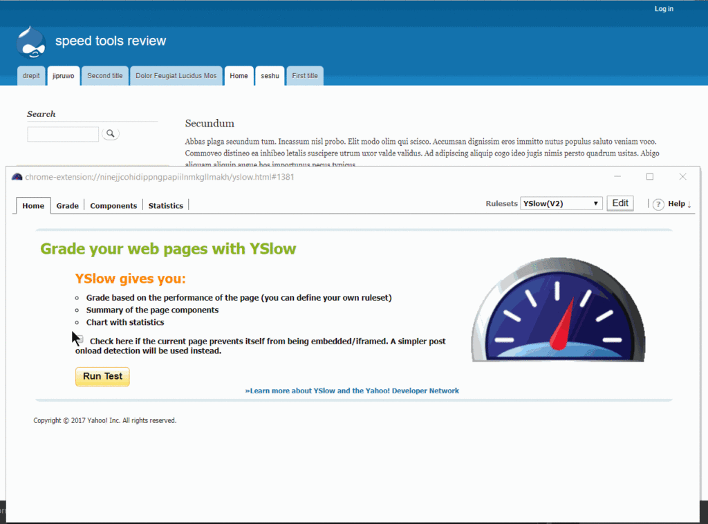 改善页面加载性能：Pingdom，YSlow和GTmetrix-CSDN博客
