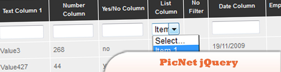 10 jQuery Plugins for HTML Tables — SitePoint