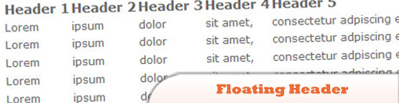 10 jQuery Plugins for HTML Tables — SitePoint