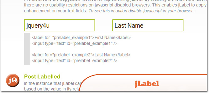 8 jQuery Form Label (HTML5 Placeholder) Plugins — SitePoint 8 jQuery Form Label (HTML5 Placeholder) Plugins — SitePoint